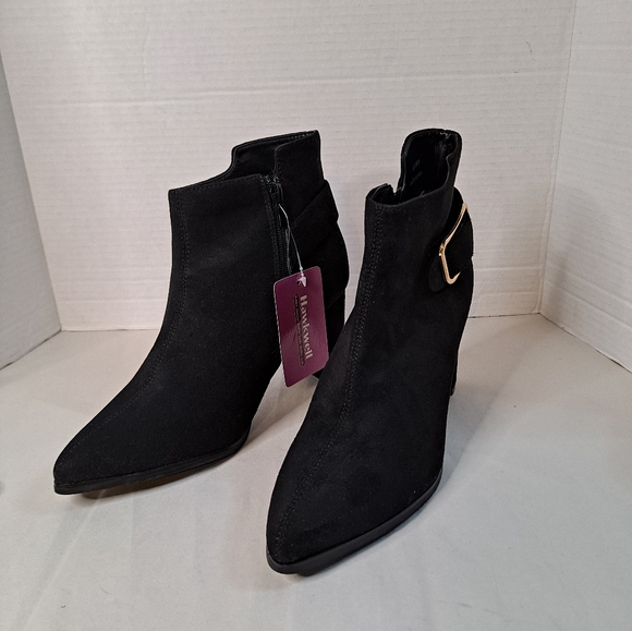 Hawkwell | Shoes | Hawkwell Womens Pointed Toe Side Zipper Slip On ...